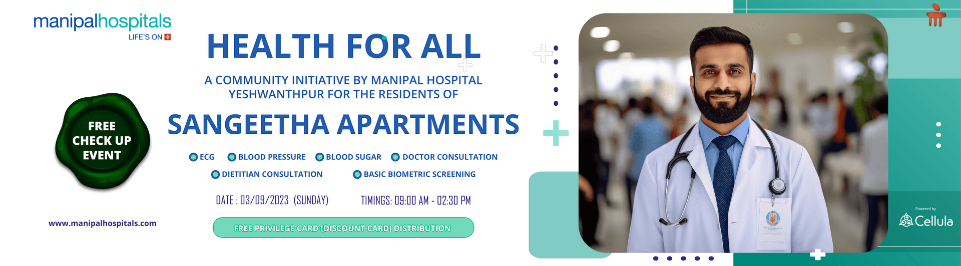 Health Screening Camp | Manipal Hospital Yeshwanthpur | Manipal ...